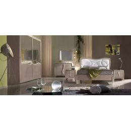 JVmoebel Schlafzimmer-Set Luxus Schlafzimmer Set Bett 2x Nachttische Design Modern Möbel Neu