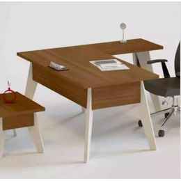JVmoebel Eckschreibtisch Eckschreibtisch Designer Holzmöbel Bürotisch Arbeitszimmer Tisch (1-St.