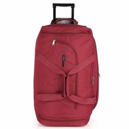 GABOL Week Eco 2-Rollen Reisetasche 60 cm red