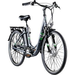 Zündapp Zündapp Green 3.7 E Bike Damen 26 Zoll Pedelec 7 Gang Elektrofahrrad ab 140 cm Damenfahrrad retro Ho