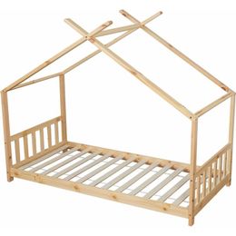 Baumhausbett für Kinder 190x90cm aus Holz gaspard