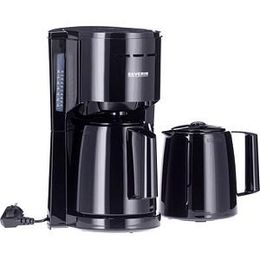 Severin KA 9307 Kaffeemaschine schwarz, 8 Tassen