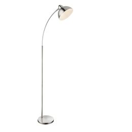 Globo Lighting - ANITA - Stehleuchte Metall Nickel matt, 1x E27