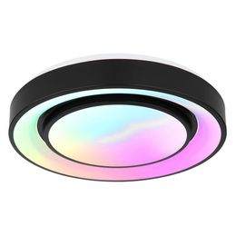 Globo Lighting - SULLY - Deckenleuchte Metall schwarz, LED