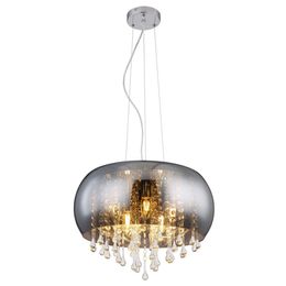 Globo Lighting - KALLA - Hängeleuchte Metall verchromt, 5x E14