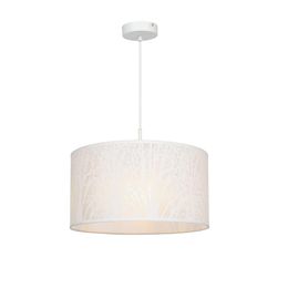 Globo Lighting - PINNI - Hängeleuchte Metall weiß, 1x E27