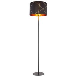 Globo Lighting - BEMMO - Stehleuchte Metall schwarz, 1x E27