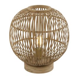 Globo Lighting - HILDEGARD - Tischleuchte Bambus naturfarben, 1x E27