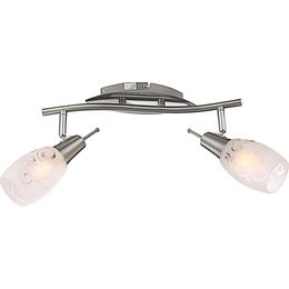 Globo Lighting - FLORITA - Strahler Metall verchromt, 2x E14