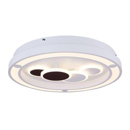 Globo Lighting - KOLLI - Deckenleuchte Metall weiß, LED