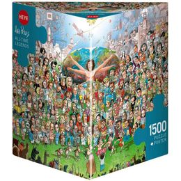 Heye Puzzle All-Time Legends, 1500 Puzzleteile, Made in Europe, bunt