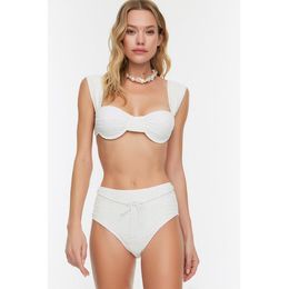 Trendyol Bikini-Hose in Creme - 38