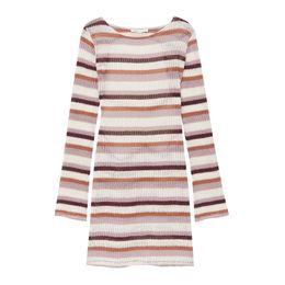 Pull&Bear Pull&Bear Kleid Damen Größe M hellbraun / flieder / weinrot / weiß