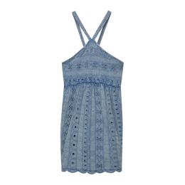 Pull&Bear Pull&Bear Kleid Damen Größe 40 taubenblau