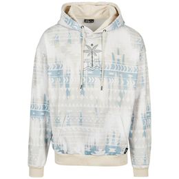 Just Rhyse Sweatshirt 'Pocosol' Herren Gr&ouml;&szlig;e L himmelblau / stone / wei&szlig;