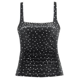 Lascana Tankini Top female Black size 40