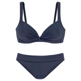Lascana Bikini Damen Gr&ouml;&szlig;e S navy