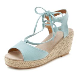 Lascana Strap Sandals female Blue size 41