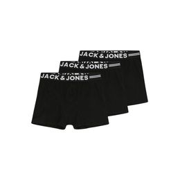 Jack & Jones Jack & Jones Junior Boxershorts Jungen Gr&ouml;&szlig;e 128 schwarz / wei&szlig;