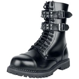 Gothicana by EMP Boots With Steel Toe And Buckles Boot schwarz in EU42