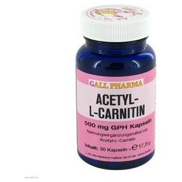 Acetyl-L-Carnitin 500 mg Kapseln 30 St