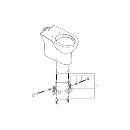Grohe Bau Keramik Stand-WC-Kombination alpinweiß 39429000 39429000