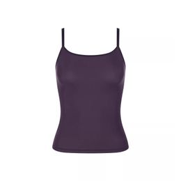 Sloggi - Unterhemd mit Spaghettiträgern - Eggplant XS - Sloggi Soft Adapt - Unterwäsche für Frauen