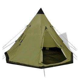 DOTMALL Tipi-Zelt Campingzelt für 4 Personen