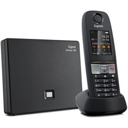 Gigaset E630A GO schwarz Schnurlostelefon Festnetztelefon