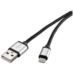 Renkforce Apple Lightning Anschlusskabel für Apple USB-Kabel