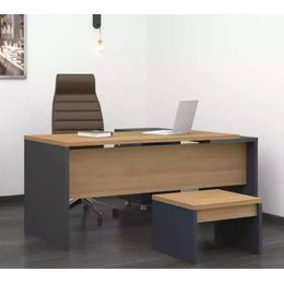 JVmoebel Eckschreibtisch Eckschreibtisch Büro Möbel Holz Tisch Arbeitstisch Bürotisch Office (1-St)