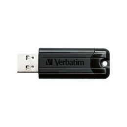 Verbatim Pin Stripe 64 GB USB-Stick (mit Befestigungsöse)