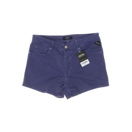 Replay Damen Shorts, blau, Gr. 32