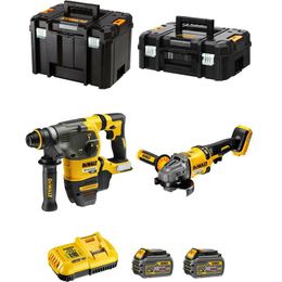 Kit FVK271T2-QW 54V/18V (DCH333 + DCG414 + 2 x 6,0 Ah + DCB118 + tstak ii + tstak vi) - Dewalt