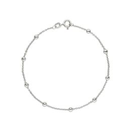 Jobo Armband kleine Kugeln, 925 Silber 18,5 cm, silberfarben