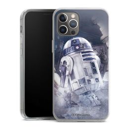 DeinDesign iPhone 12 Pro Max Handy Silikon H&uuml;lle Case transparent Handyh&uuml;lle Robot Merchandise Star Wars Silikon Case