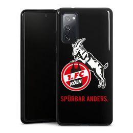 DeinDesign Galaxy S20 FE Handy Silikon H&uuml;lle Case schwarz Handyh&uuml;lle Transparent Official Licensed Product 1. Fc K&ouml;ln