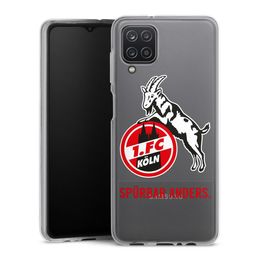 DeinDesign Galaxy A12 Handy Silikon H&uuml;lle Case transparent Handyh&uuml;lle Transparent Official Licensed Product 1. Fc K&ouml;ln Silikon Case