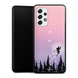 DeinDesign Galaxy A53 5G Handy Silikon H&uuml;lle Case schwarz Handyh&uuml;lle Official Licensed Product Tinkerbells Disney