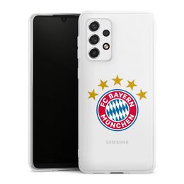 DeinDesign Galaxy A33 5G Handy Silikon H&uuml;lle Case transparent Handyh&uuml;lle Star Fc Bayern M&uuml;nchen Fcb Silikon Case