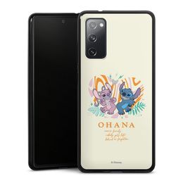 DeinDesign Galaxy S20 FE 5G Handy Silikon H&uuml;lle Case schwarz Handyh&uuml;lle Lilo & Stitch Official Licensed Product Disney