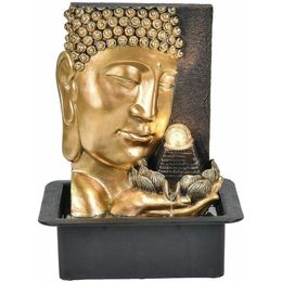 Signes Grimalt - Quellendekoration Buddha -Quelle mit goldenen Quellen 39x22x30cm 27682 - Dorado