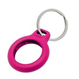 Belkin Schlüsselanhänger Apple AirTag Halterung pink,