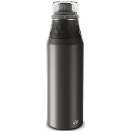 Alfi Trinkflasche ENDLESS BOTTLE, Edelstahl, 900 ml, schwarz