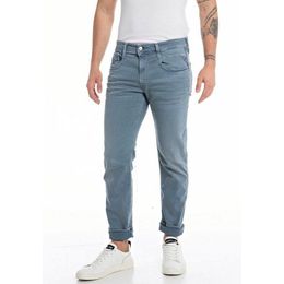 Replay Slim-fit-Jeans Anbass, blau