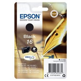 Epson Epson Singlepack Black 16 DURABrite Ultra Ink Tintenpatrone