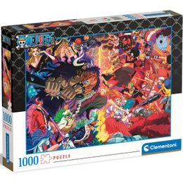 Clementoni® Puzzle Impossible, Animé Collection, One Piece, 1000 Puzzleteile, Made in Europe; FSC® - schützt Wald - weltweit, bunt