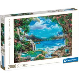 Clementoni® Puzzle High Quality Collection, Paradies auf Erden, 2000 Puzzleteile, Made in Europe; FSC® - schützt Wald - weltweit, bunt