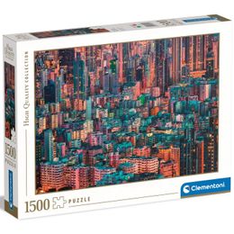 Clementoni® Puzzle High Quality Collection, The Hive/ Hong Kong, 1500 Puzzleteile, Made in Europe; FSC® - schützt Wald - weltweit, bunt