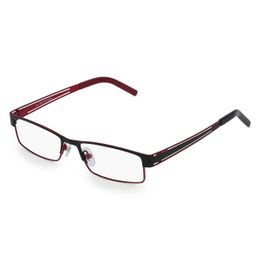 Fielmann OPH 9751 FLEX FA Damen-Brille inkl. Gläser Vollrand Eckig Metall-Gestell 52mm/16mm/135mm, schwarz